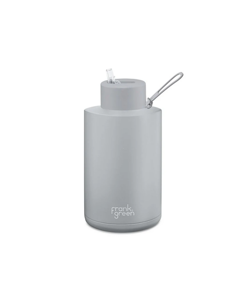Official Frank Green Reusable Ceramic Bottle 2L (Harbor Mist) at ShoeGrab