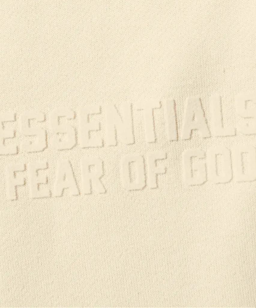 Official Fear Of God ESSENTIALS Sweatpants in Egg Shell at ShoeGrab