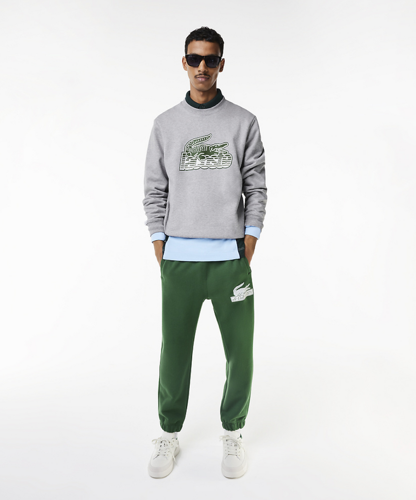 Lacoste Neo Heritage Sweater Grey Chine - ShoeGrab
