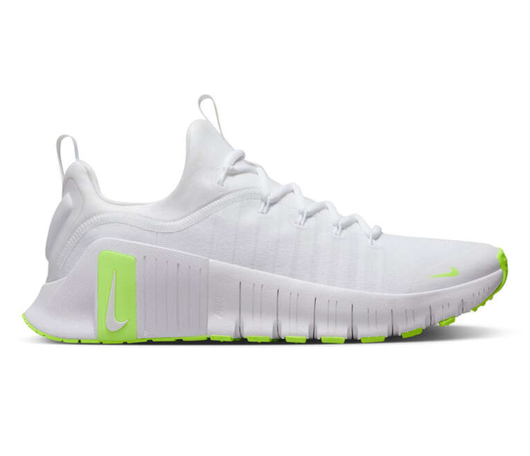 Men’s Nike Free Metcon 6 (White/Volt) – ShoeGrab