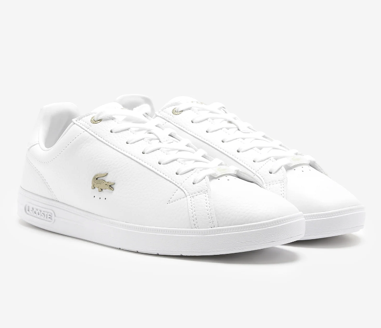 Official Men's Lacoste Graduate Pro 123 1 SMA in White at ShoeGrab