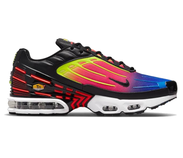 Men's Nike Air Max Plus TN3 in Black Neon at ShoeGrab
