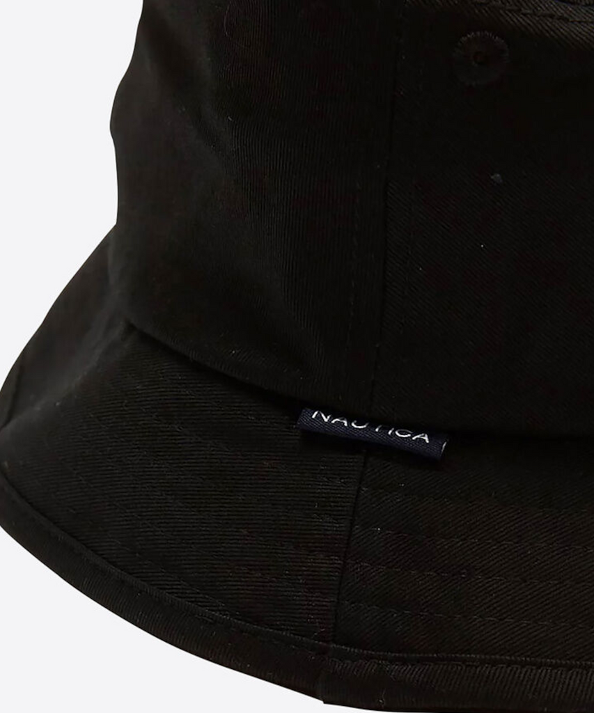Official Nautica Trapp Bucket Hat in Black at ShoeGrab