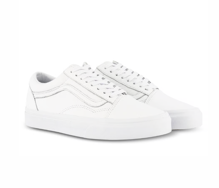 Vans Old Skool Unisex (True White) – ShoeGrab