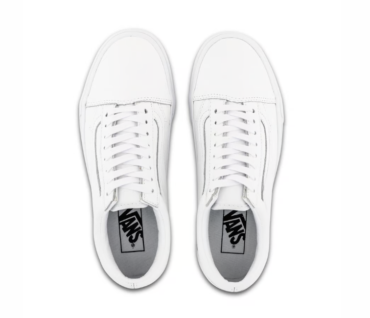Vans Old Skool Unisex (True White) – ShoeGrab