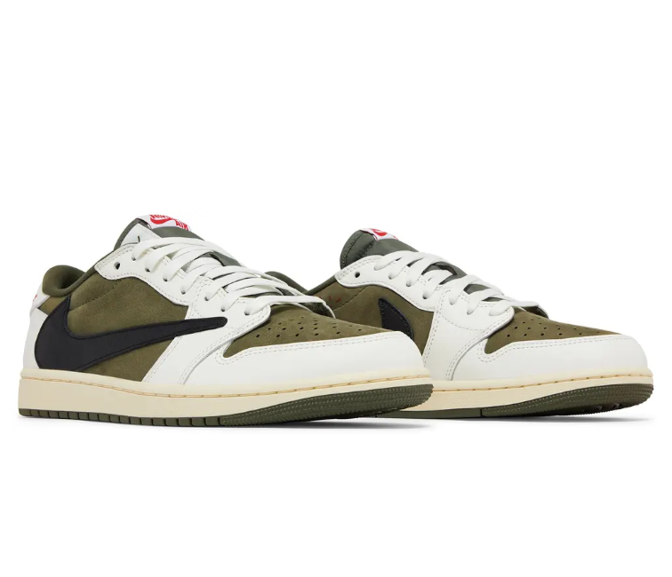 Men's Nike Air Jordan 1 Low OG SP "Travis Scott" (Reverse Olive) – ShoeGrab