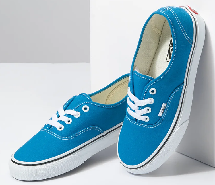 Official Vans Authentic in Mediterranean Blue at ShoeGrab