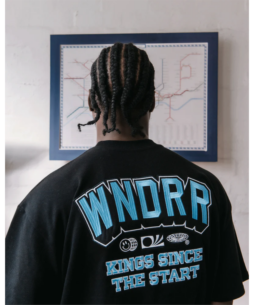 Official WNDRR All Rounder Heavy Weight Tee (Black) at ShoeGrab