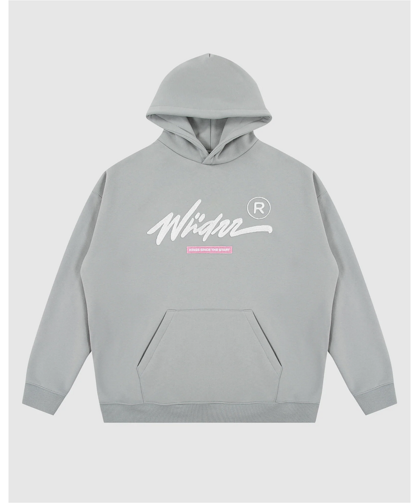 NEW ARRIVALS: WNDRR Chain Hood Sweat in Cement Grey at ShoeGrab