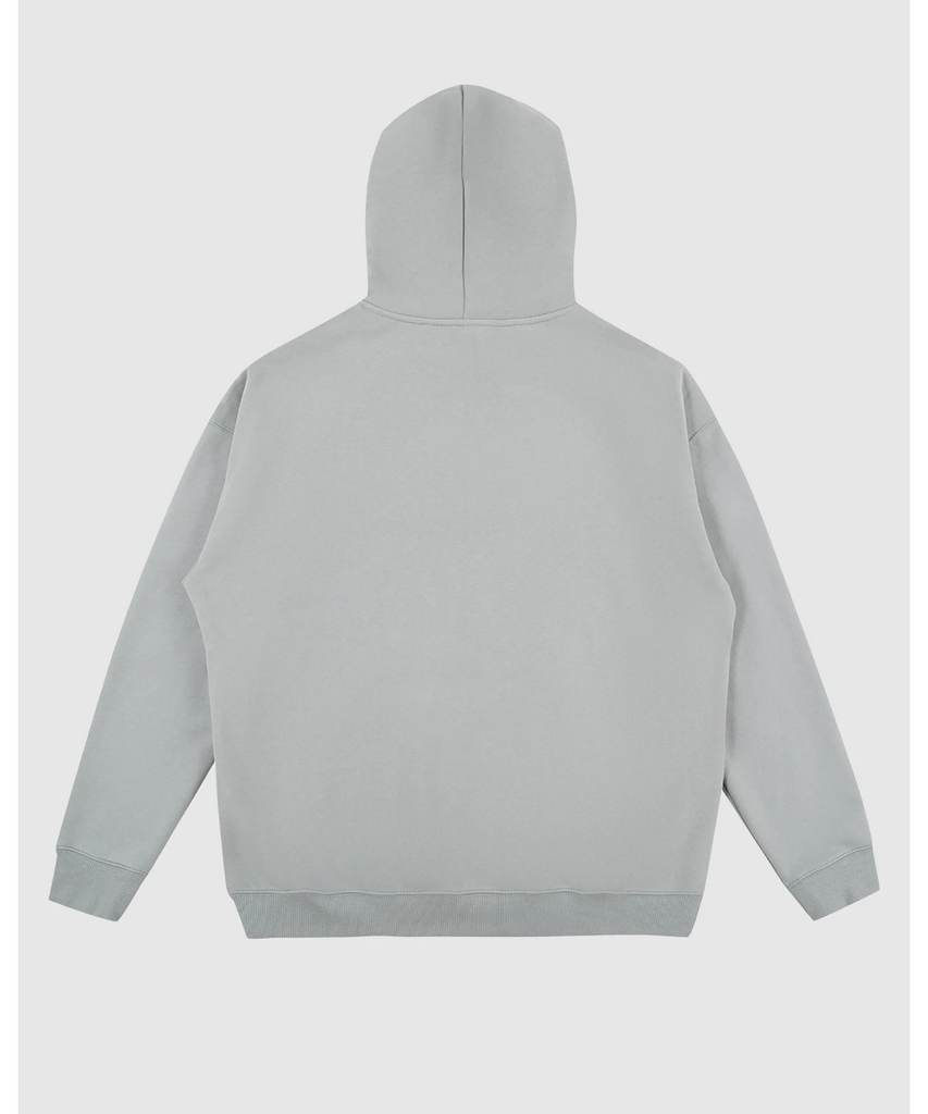 NEW ARRIVALS: WNDRR Chain Hood Sweat in Cement Grey at ShoeGrab