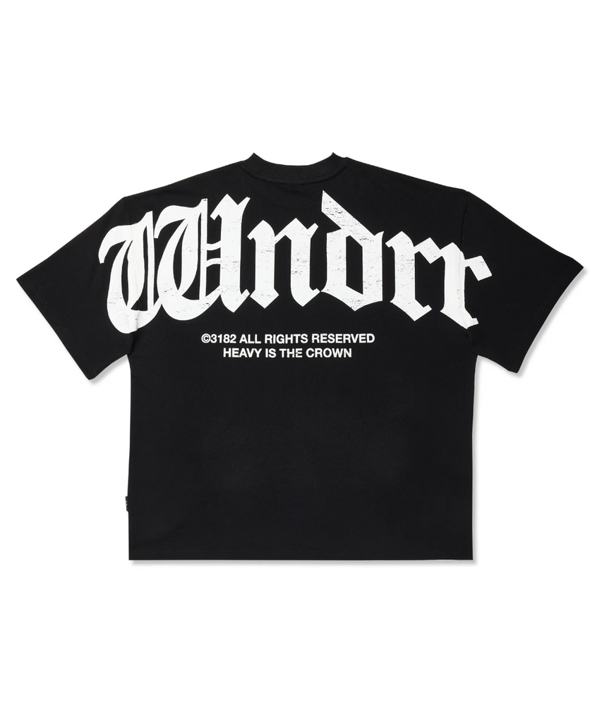 WNDRR Revival Heavy Weight Tee (Black) – ShoeGrab