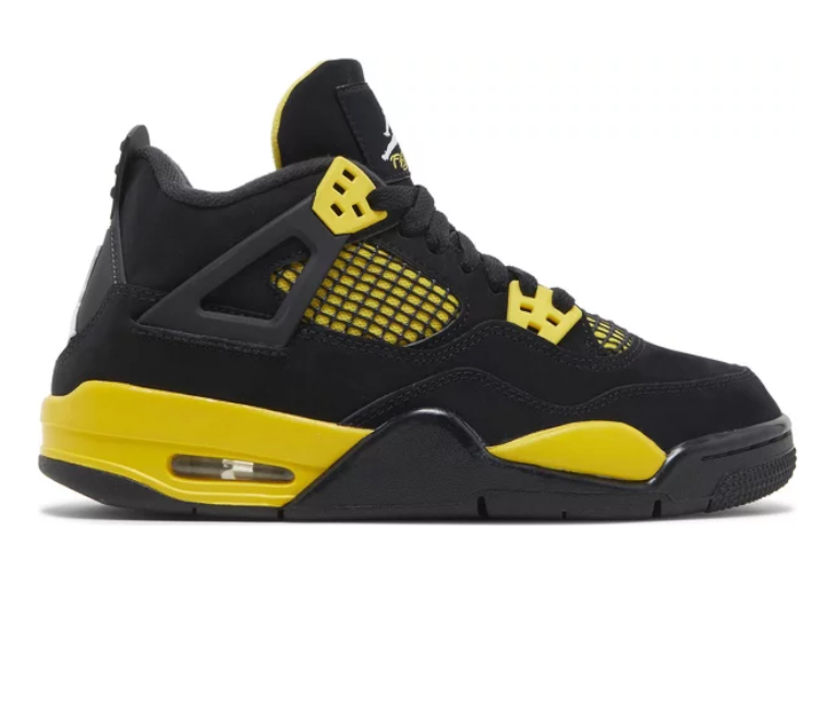 (GS) Nike Air Jordan 4 Retro (Thunder) – ShoeGrab