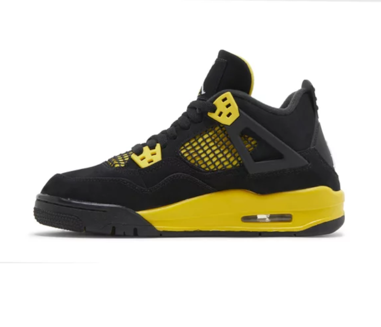 (GS) Nike Air Jordan 4 Retro (Thunder) – ShoeGrab