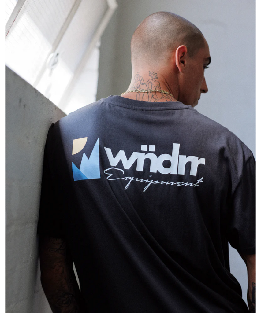 WNDRR Scale Box Fit Tee (Black) – ShoeGrab
