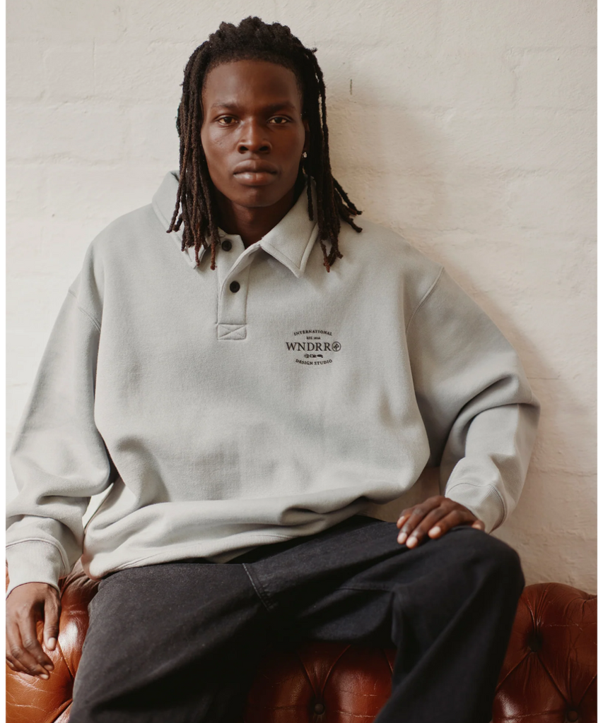 WNDRR Sheriff Rugby Sweat (Cement Grey) – ShoeGrab