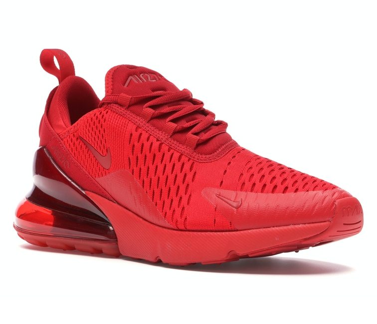 Men's Nike Air Max 270 (Triple Red) at ShoeGrab
