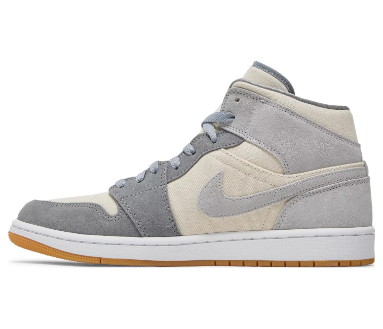 Men's Nike Air Jordan 1 Mid SE (Coconut Milk) at ShoeGrab