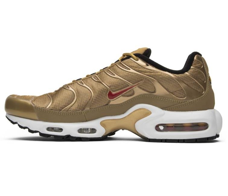 Men's Nike Air Max Plus TN (Gold Bullet) at ShoeGrab