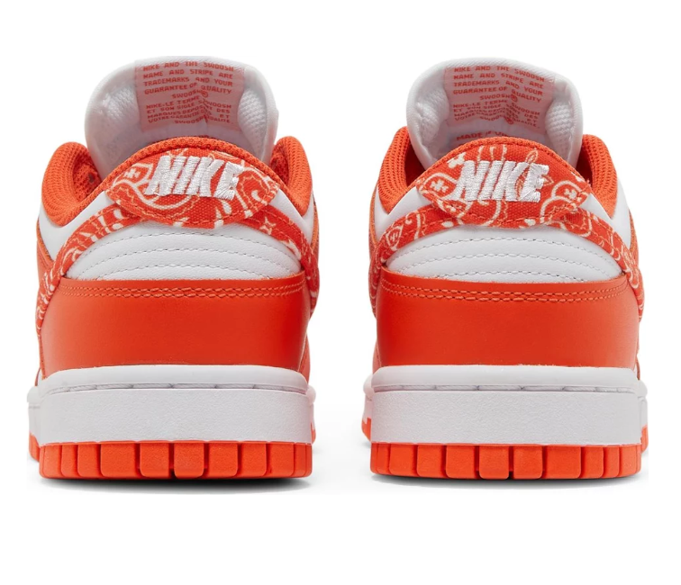 Women's Nike Dunk Low (Orange Paisley) – ShoeGrab