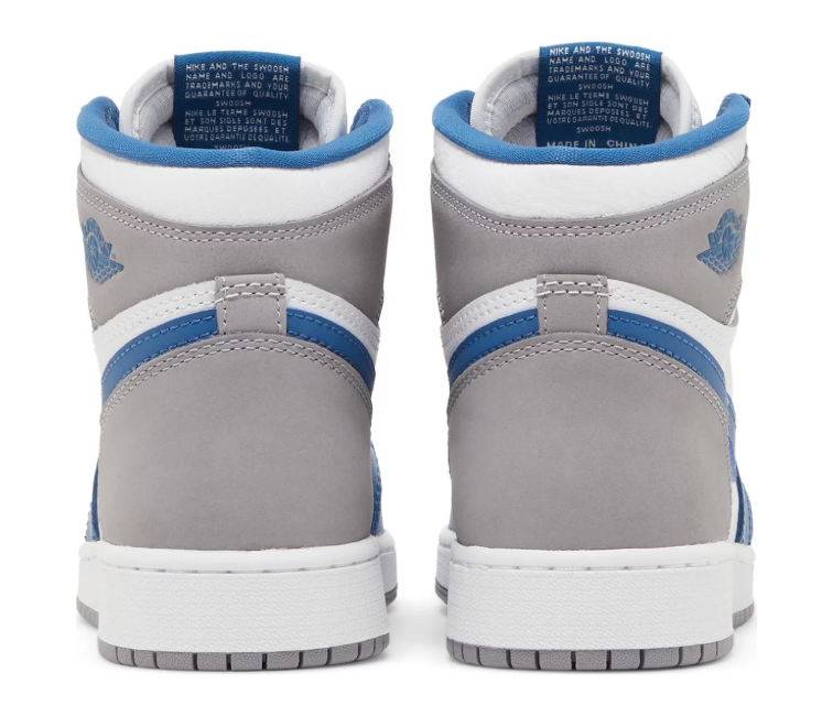 GS Nike Air Jordan 1 High OG (True Blue) – ShoeGrab