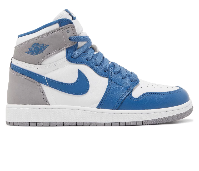 GS Nike Air Jordan 1 High OG (True Blue) – ShoeGrab