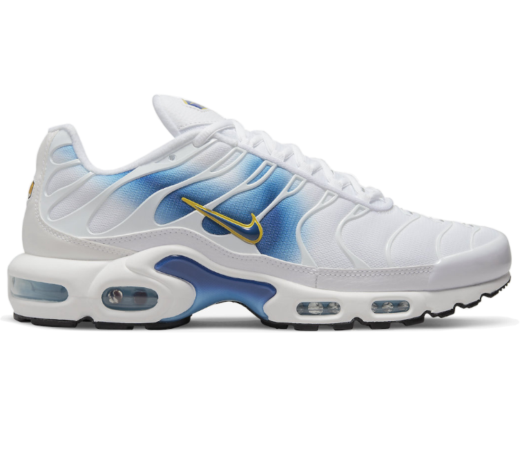 Men's Nike Air Max Plus TN "Energy" (White/Blue Jay) – ShoeGrab