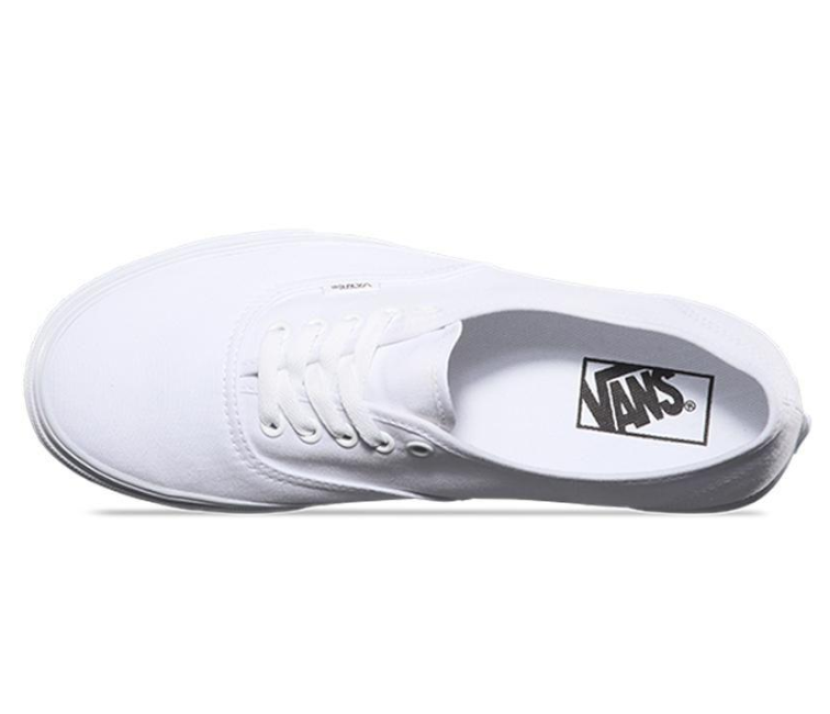 Official Vans Authentic in True White at ShoeGrab
