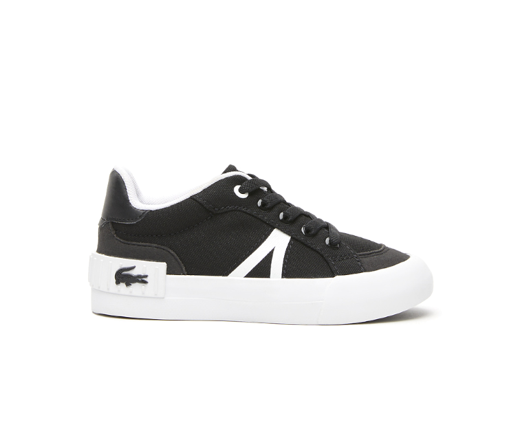 Toddlers Lacoste L004 123 1 CUI (Black/White) – ShoeGrab