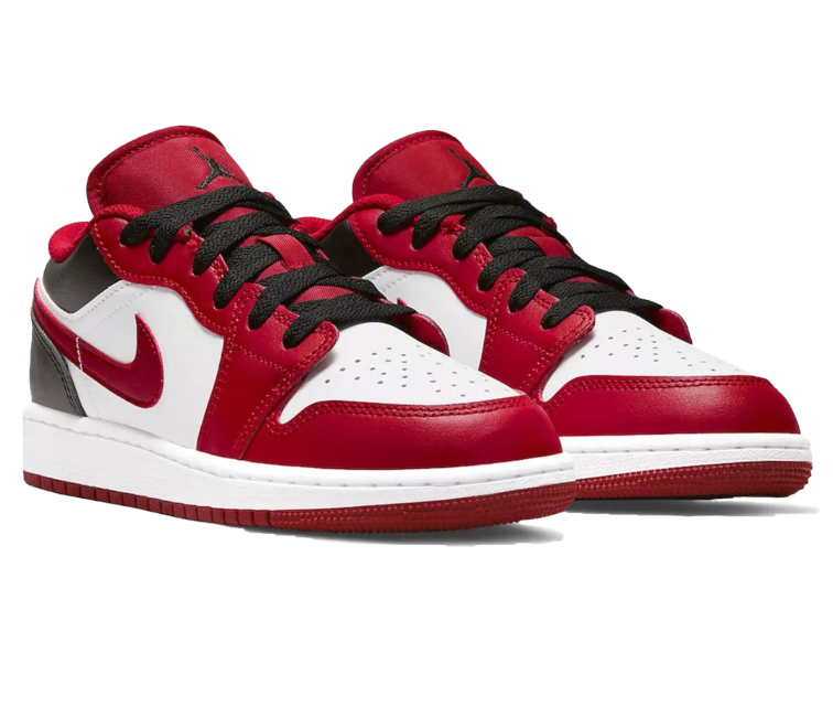 GS Nike Air Jordan 1 Low (Bulls) at ShoeGrab