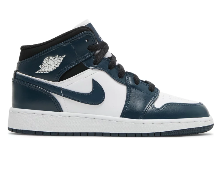 GS Nike Air Jordan 1 Mid (Armory Navy) – ShoeGrab