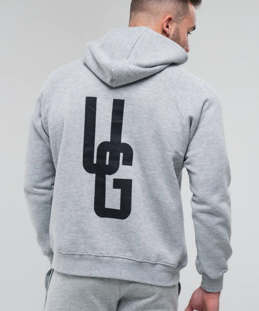 Official UNDRGROUND Logo Hoodie (Marble Grey) at ShoeGrab